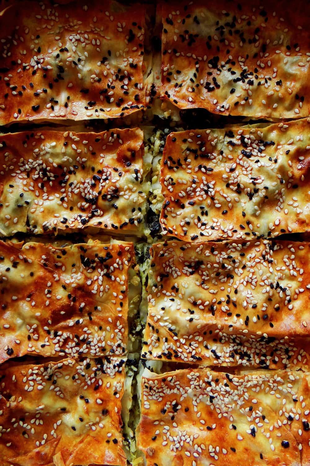 Spinach borek (Ispanaklı börek) - Picnic on a Broom