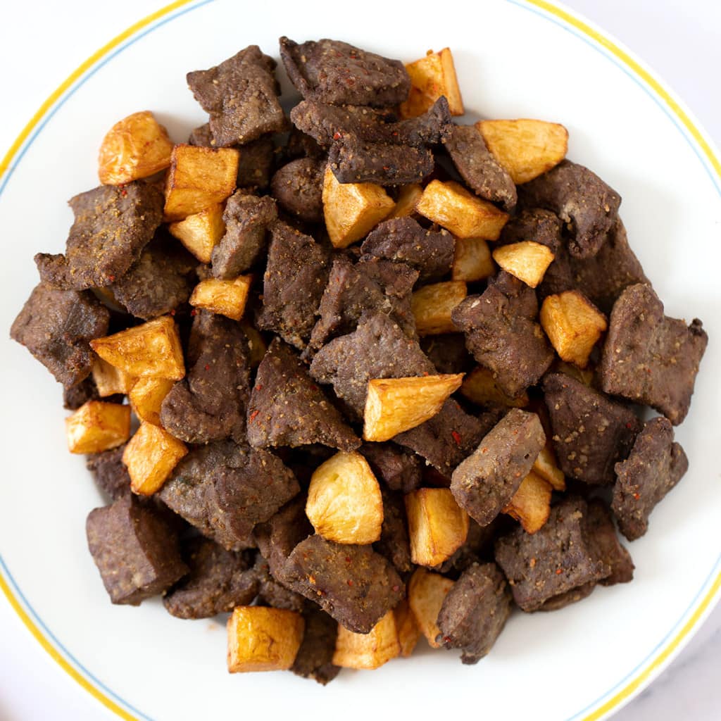 Fried beef liver - Picnic on a Broom