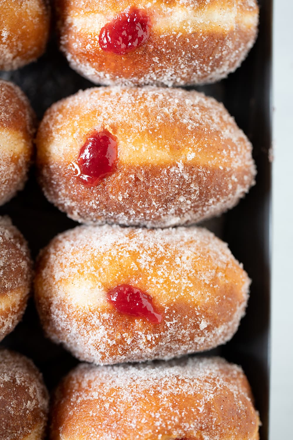 Jam doughnuts - Picnic on a Broom