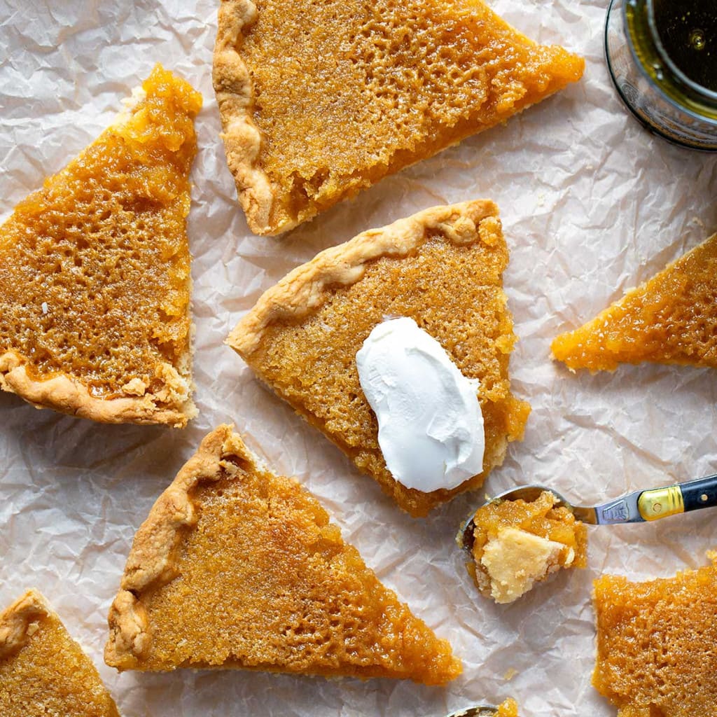 Homemade treacle tart - Picnic on a Broom